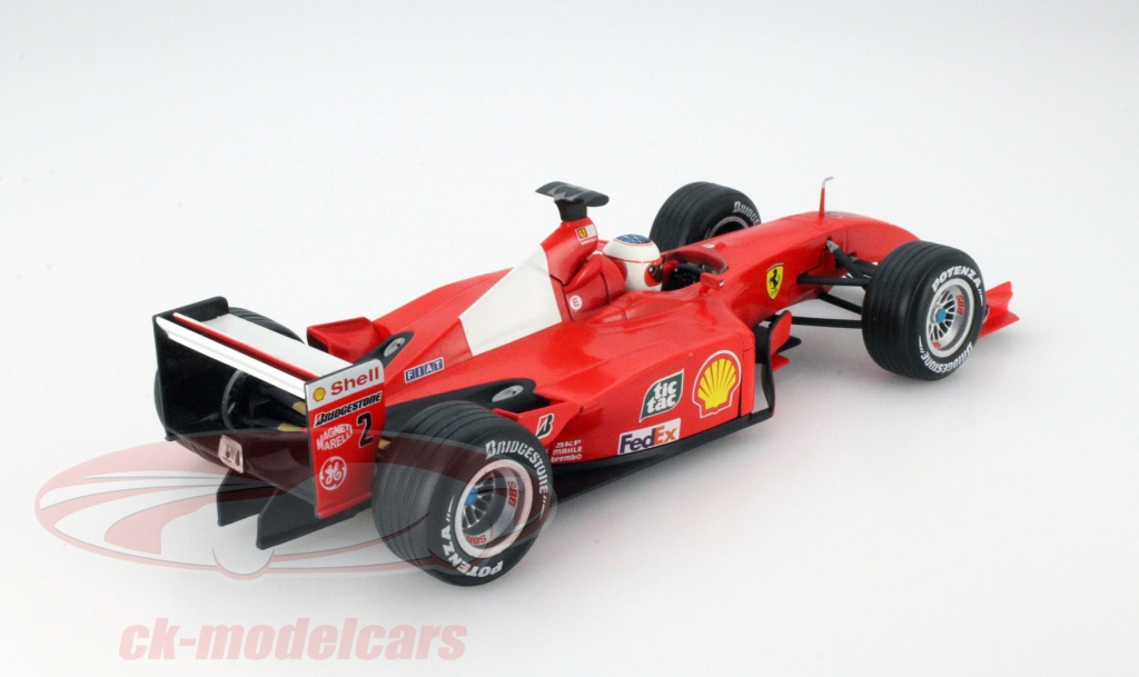 HotWheels 1:18 Rubens Barrichello Ferrari F2001 #2 Formel 1 2001 50203 ...
