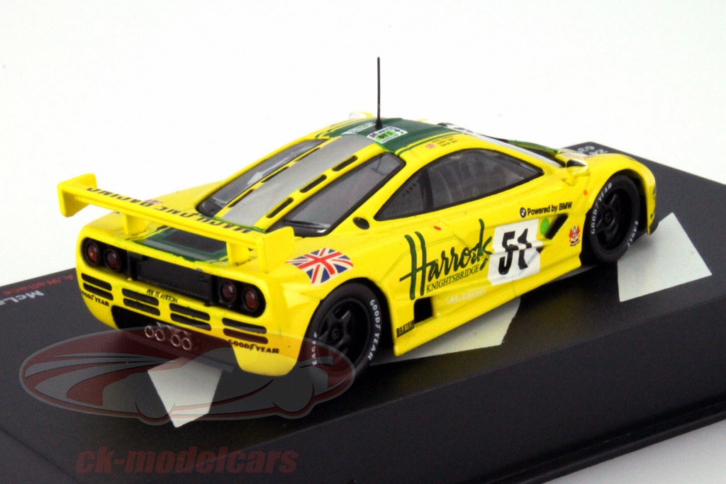 Ixo 1:43 McLaren F1 GTR #51 3rd 24h LeMans 1995 Harrods Mach One Racing ...