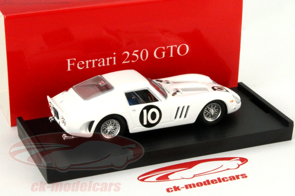 Brumm 1:43 Ferrari 250 GTO #10 2nd Tourist Trophy 1962 Hill R538 Modellauto R538 8020677023401