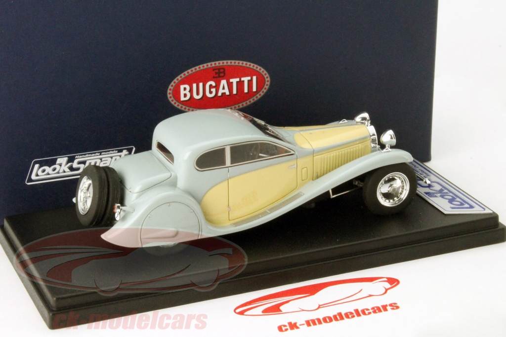 LookSmart 1:43 Bugatti Type 50 T Год 1930 светло-серый / крем LS428 ...