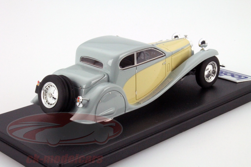 LookSmart 1:43 Bugatti Type 50 T Year 1930 light gray / cream LS428 ...