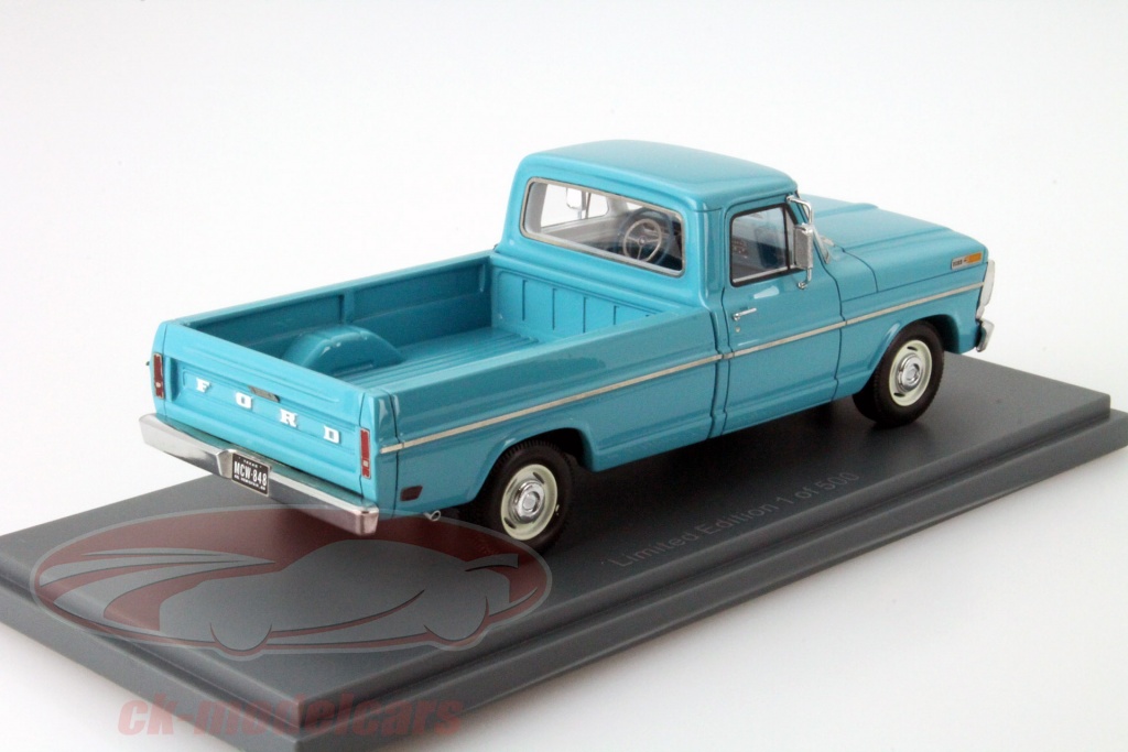 Neo 1:43 Ford F-Series 100 turquesa NEO44848 modelo coche NEO44848 ...