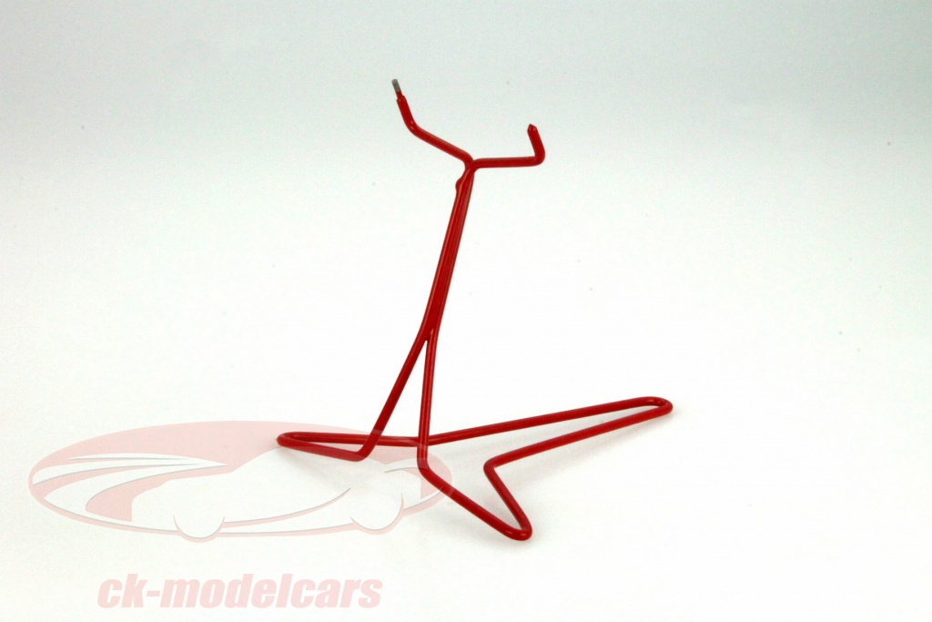1:18 Model car stand red for Model cars in the Scale model car