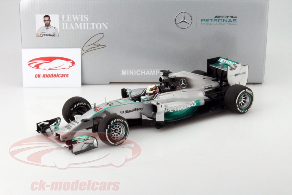 Minichamps 1:18 L. Hamilton Mercedes #44 World Champion GP Australia ...