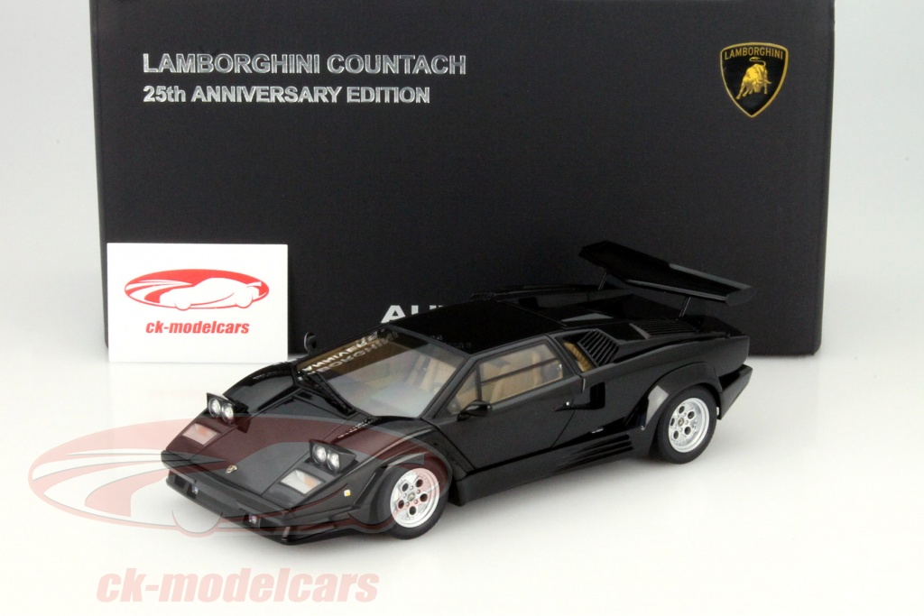 AUTOart 1:18 Lamborghini Countach Year 1988 25th Anniversary Edition ...