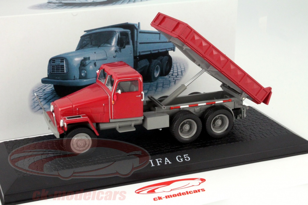Atlas 1:43 IFA G5 Truck red 7167122 model car 7167122