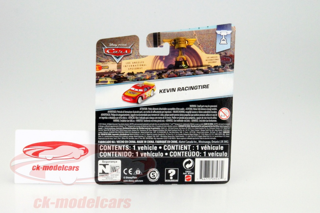 HotWheels 1:64 Kevin Racingtire from the Movie Disney Cars 1 2006 CMX51 ...