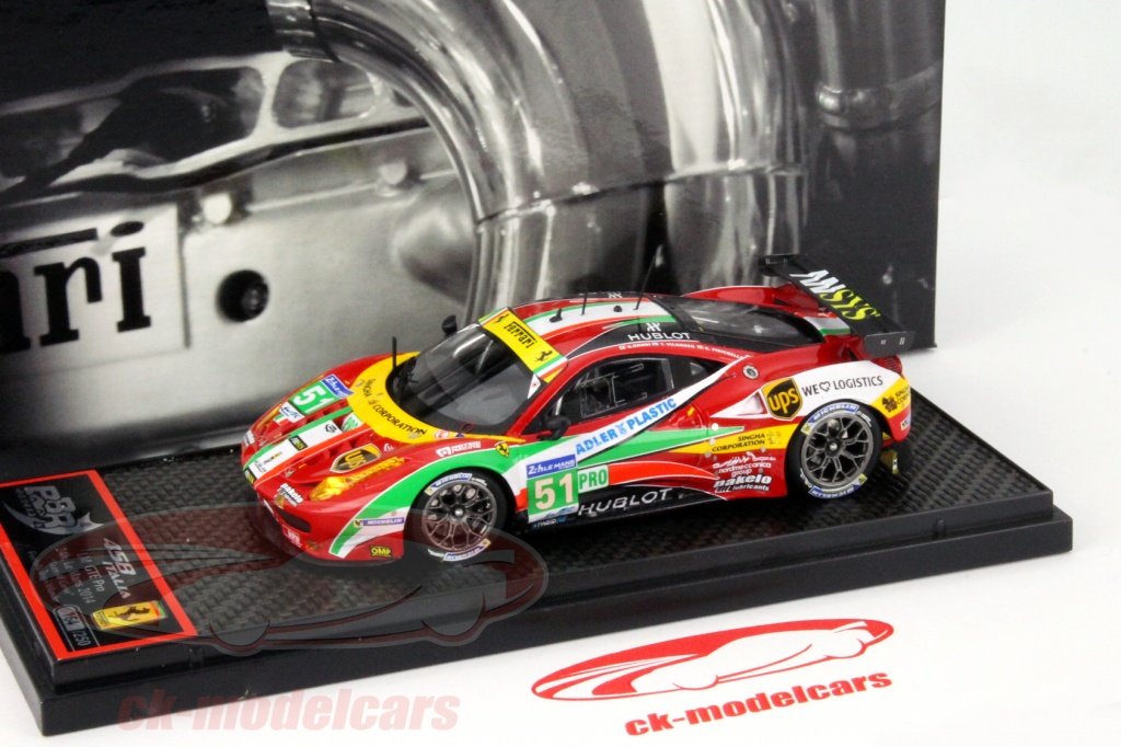 BBR Models 1:43 Ferrari 458 Italia GT2 #51 24h LeMans 2014 AF Corse BBRC144 モデル 車 BBRC144 ...