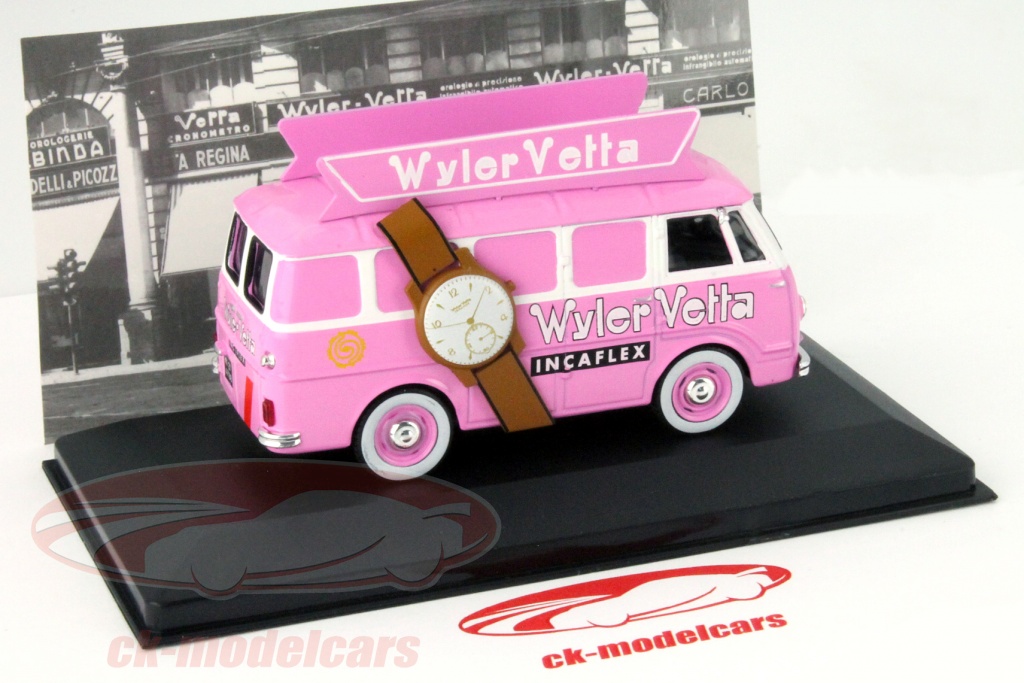 Altaya 1:43 Alfa Romeo Romeo 2 Wyler Vetta Year 1955 pink CK919896 ...