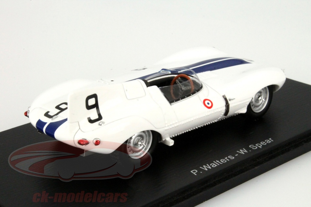 Spark 1:43 Jaguar D-Type #9 24h LeMans 1955 Briggs Cunningham S2132 ...