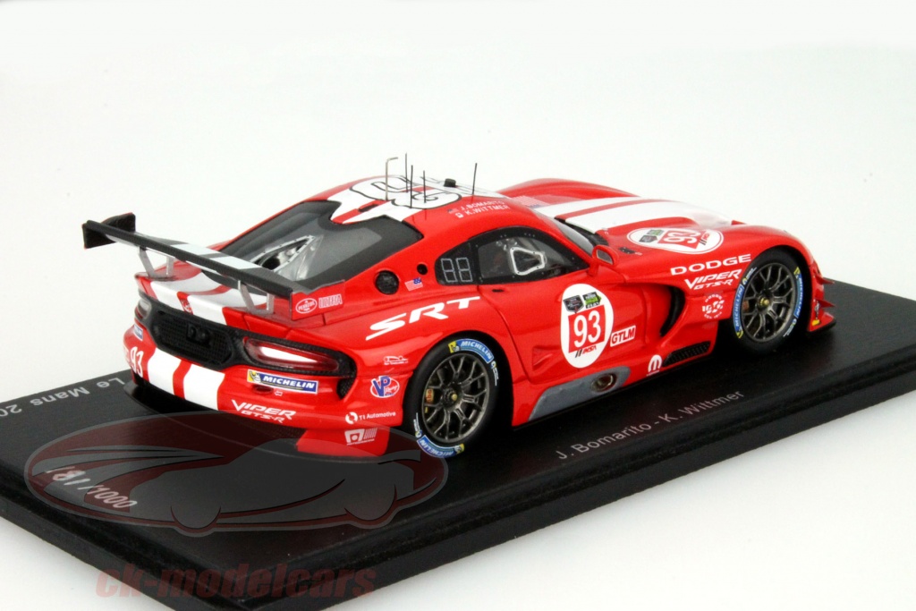 Spark 1:43 SRT Viper GTS-R #93 Gagnant GTLM Lone Star LeMans 2014 US009 ...