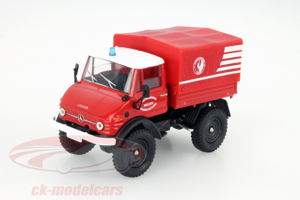 Solido 1:43 Mercedes-Benz Unimog 406 VSM 消防署 レッド 1:50 421501420 モデル 車 ...