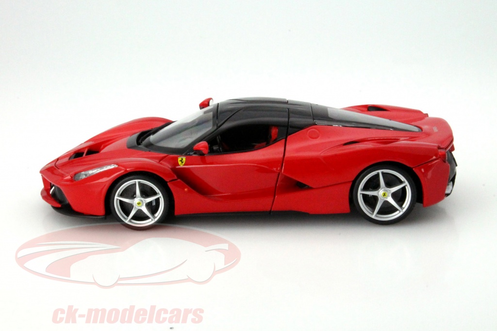 Bburago 1:18 Ferrari LaFerrari red / black 18-16000 model car 18-16000 ...