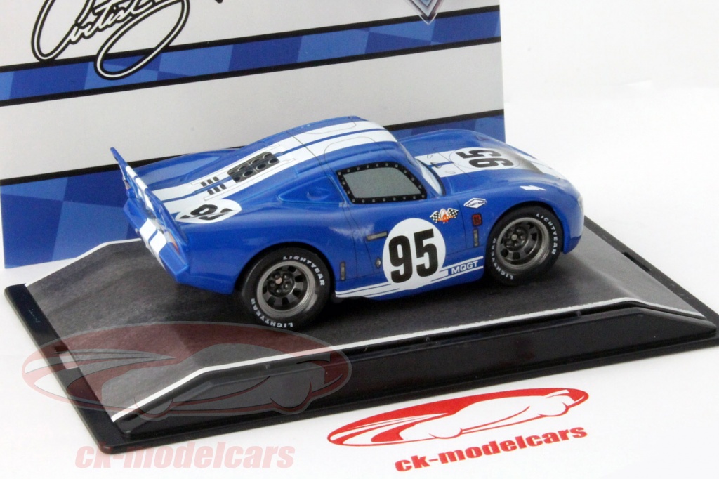 Disney 1:43 Lightning McQueen Cars Bob Pauley Ontwerp blauwe ...