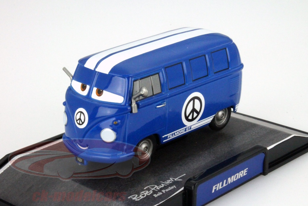 Disney 1:43 Fillmore Cars Bob Pauley Design blue 411033532275 model car ...