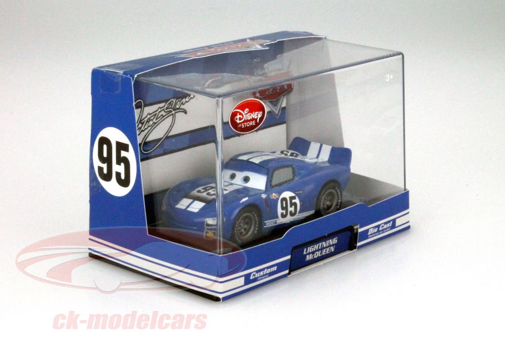 Disney 1:43 Lightning McQueen Cars Bob Pauley Design blue 411033531360 ...