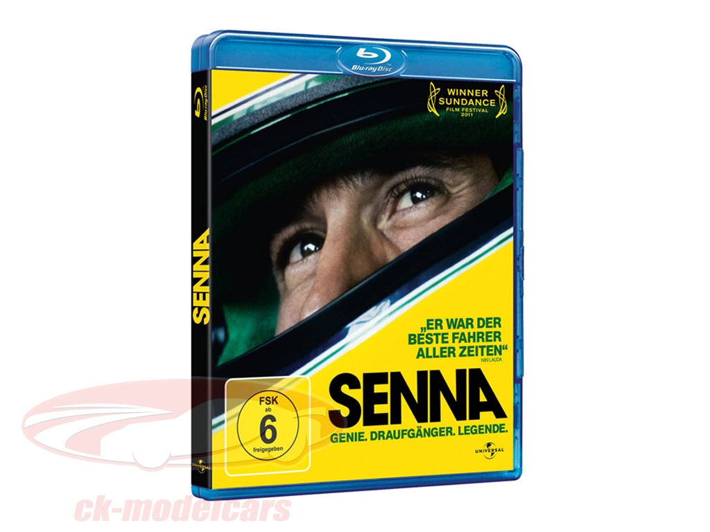 Ayrton Senna o filme Genie.Draufgänger. Ray Lenda Azul modelo carro ...