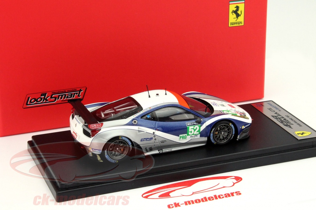 Spark 1:43 Ferrari 458 Italia GTE #52 LM GTE Pro 24h LeMans 2014 RAM ...
