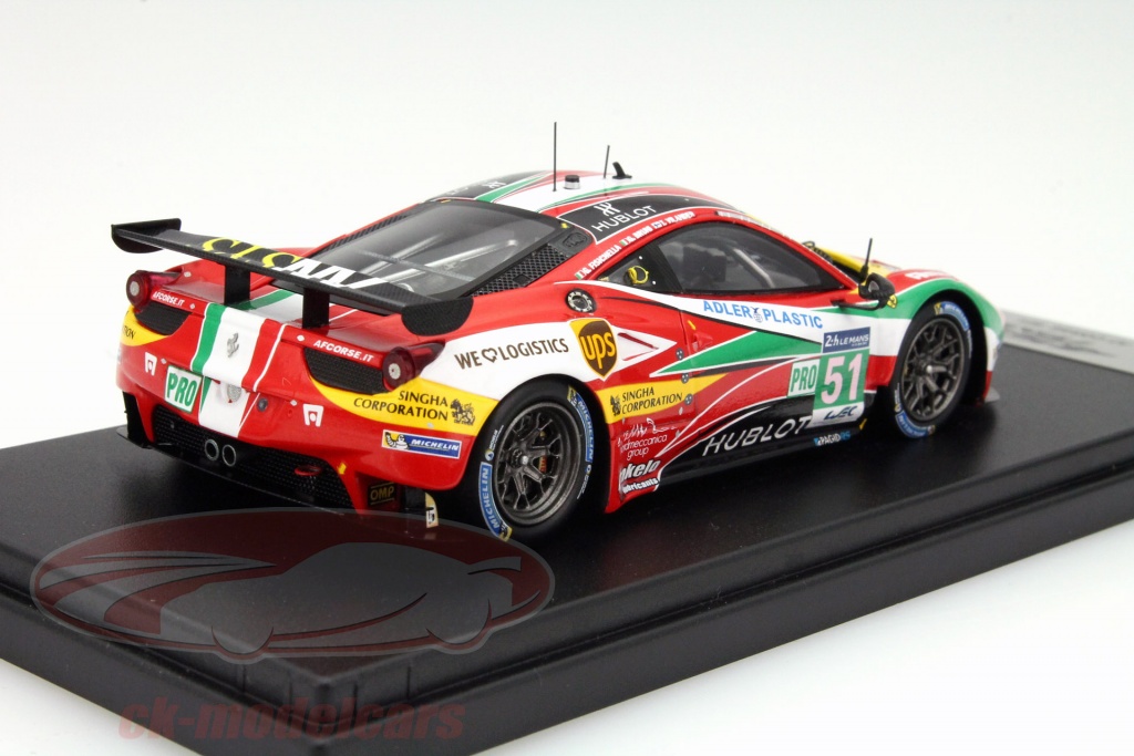 LookSmart 1:43 Ferrari 458 Italia #51 Winner LM GTE Pro 24h LeMans 2014 ...