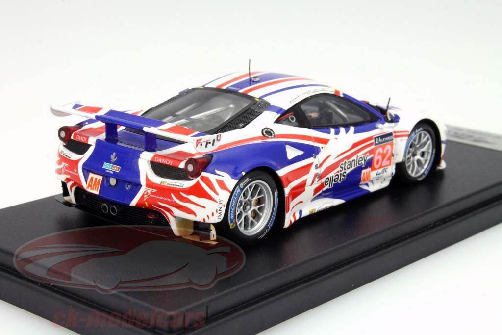 LookSmart 1:43 Ferrari 458 Italia #62 14th LM GTE Am 24h LeMans 2014 AF ...