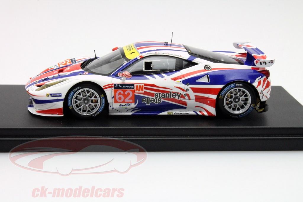 LookSmart 1:43 Ferrari 458 Italia #62 14th LM GTE Am 24h LeMans 2014 AF Corse LSLM07 モデル 車 ...