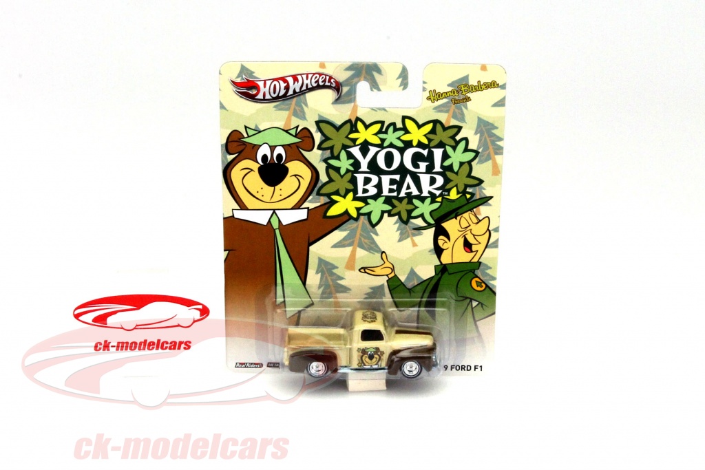 HotWheels 1:64 Ford F1 Yogi Bear X8310 model car X8310 746775170684
