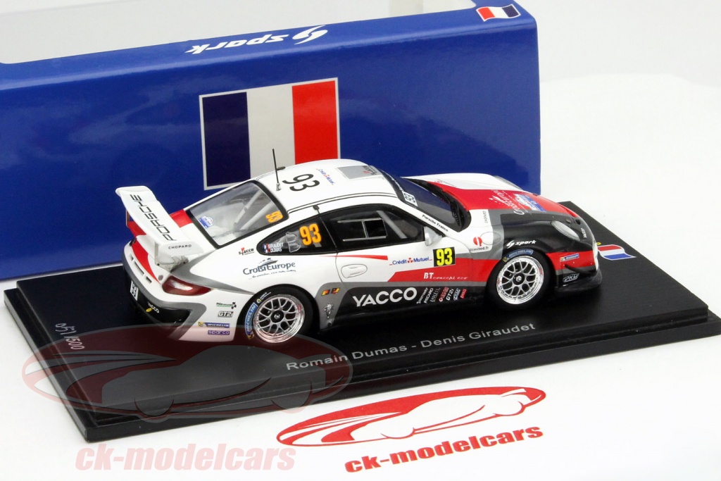 Spark 1:43 Porsche 911 (997) GT3 RS #93 Rally de France 2014 SF080 ...