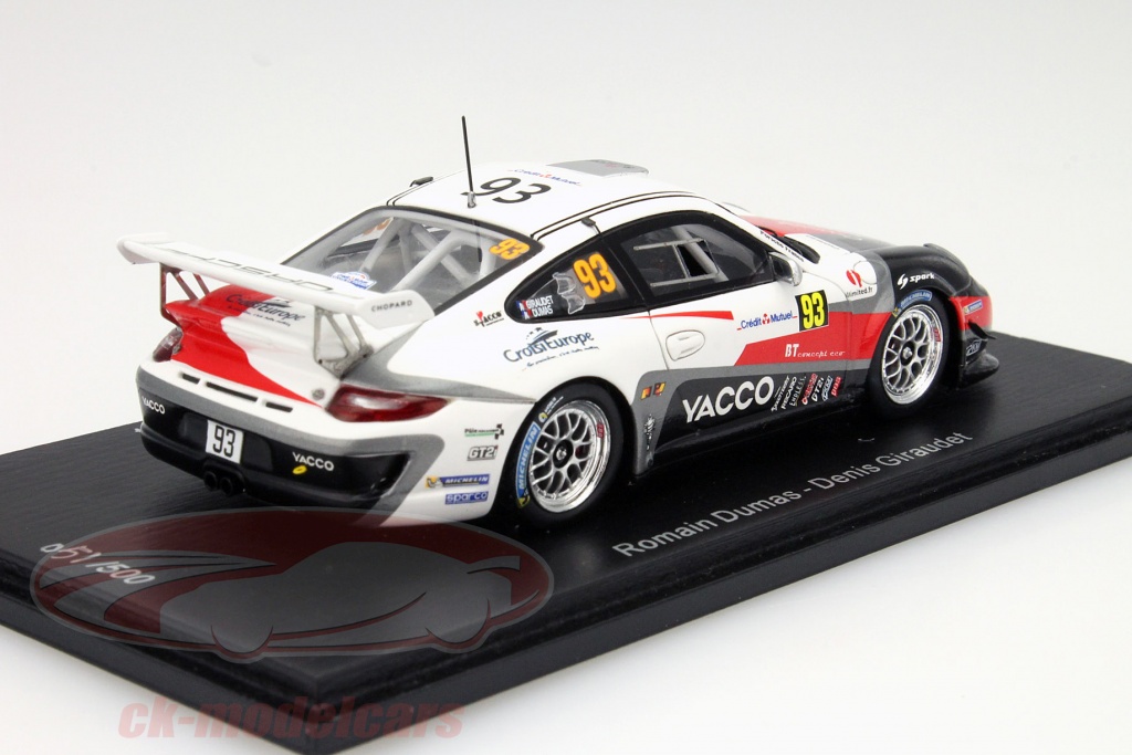 Spark 1:43 Porsche 911 (997) GT3 RS #93 Rally de France 2014 SF080 ...