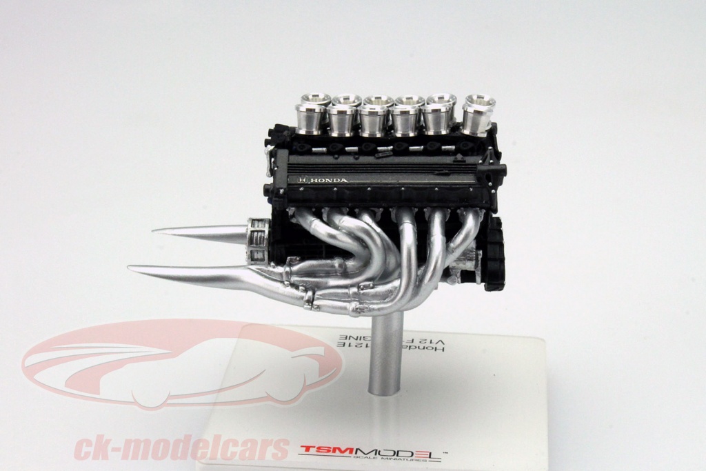 True Scale 1:18 Honda RA121E V12 engine Formula 1 1991 McLaren World ...