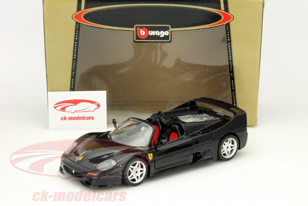 Bburago 1:18 Ferrari F50 year 1995 black 8002455033727 model car ...