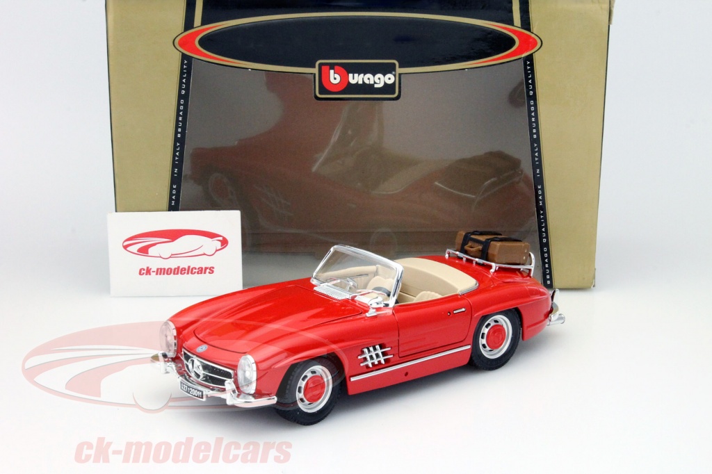 Bburago 1:18 Mercedes-Benz 300 SL Touring Baujahr 1957 rot ...