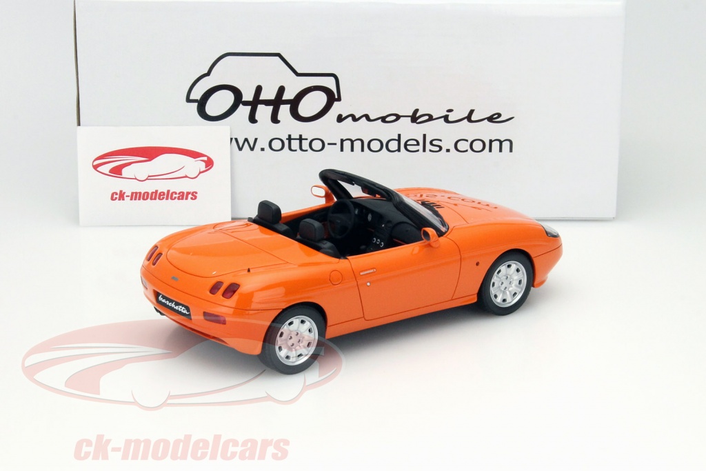 Ottomobile 1:18 Fiat Barchetta Roadster Jaar 1996 oranje OT168 model ...