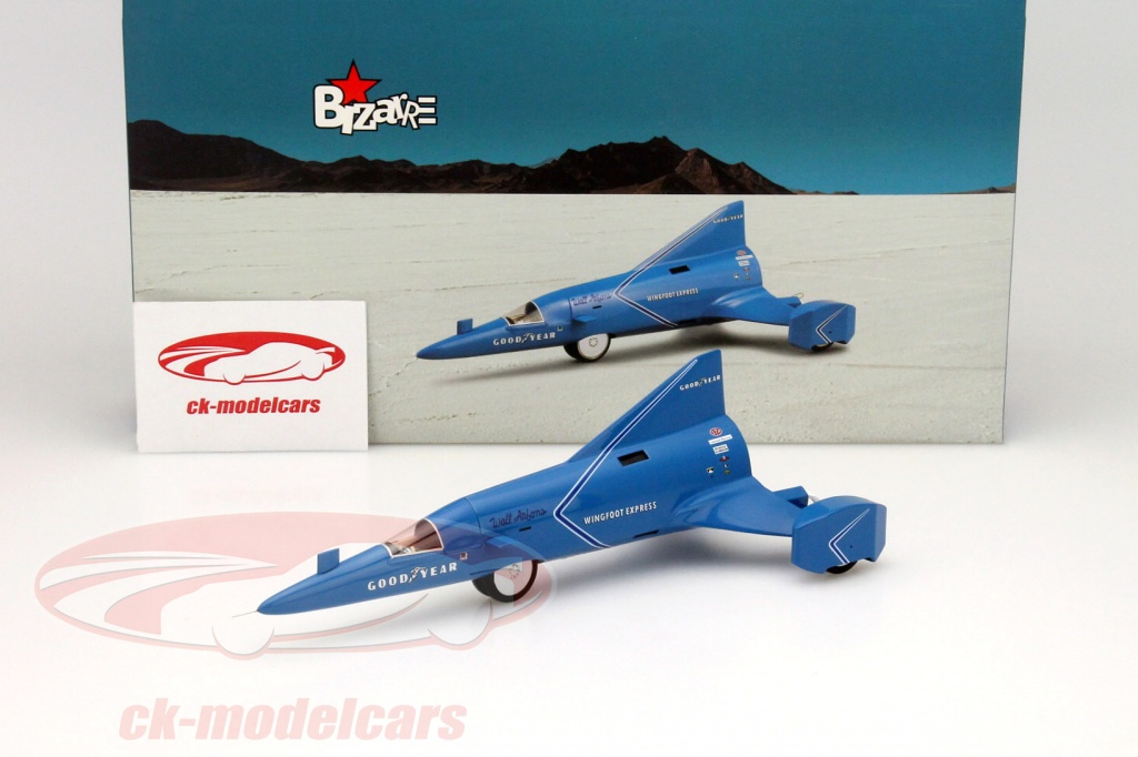 Spark 1:43 Wingfoot Express II Bonneville LSR Attempt 1965 Bob Tatroe ...