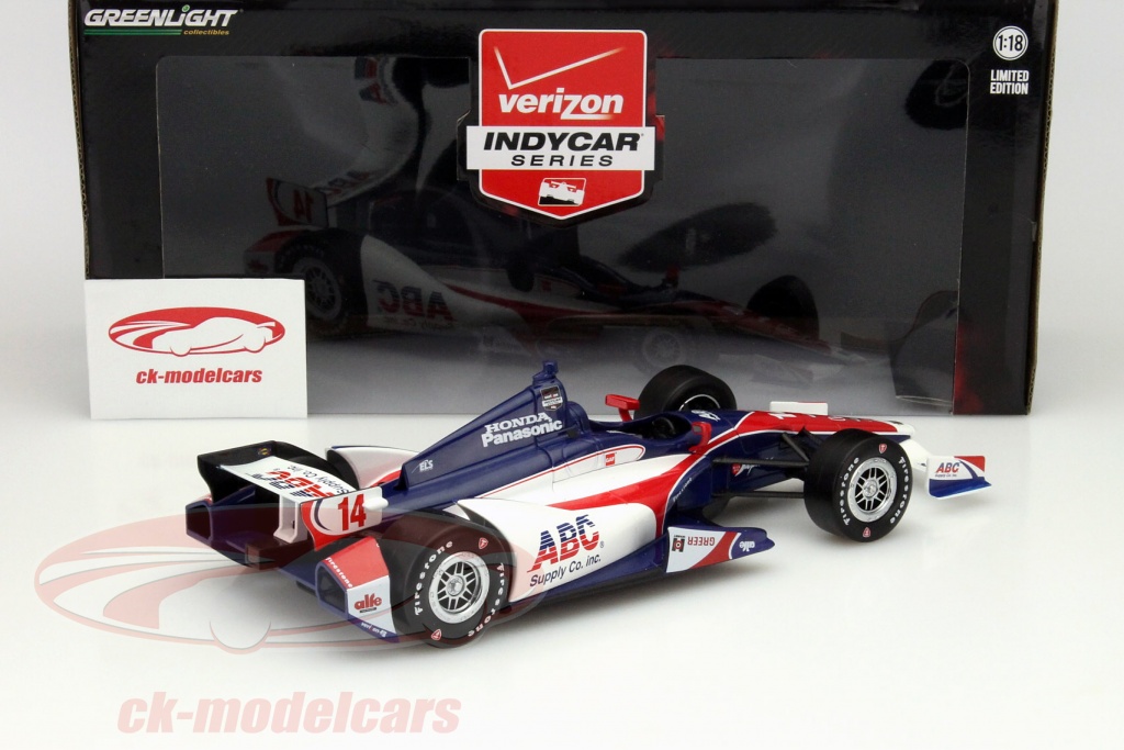 Greenlight 1:18 T. Sato Dallara-Honda #14 IndyCar Series 2015 A. J ...