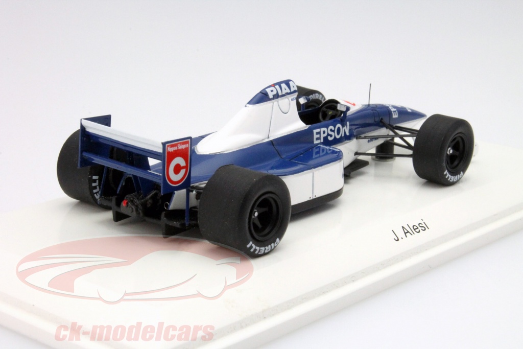 Spark 1:43 Jean Alesi Tyrrell 019 #4 Japon GP Formule 1 1990 R70064 ...