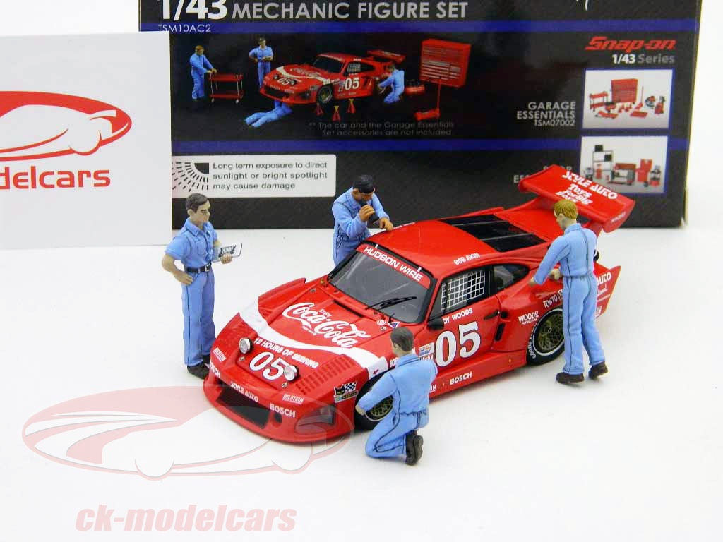 True Scale 1:43 Miniatures Figuren Set Mechaniker TSM10AC2 model auto ...