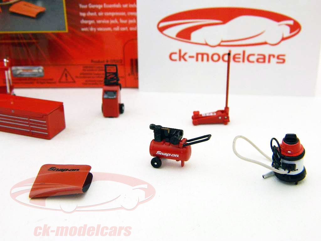 True Scale 1:43 Snap-on Garage Essentials Set, Accessory Set Miniatures ...