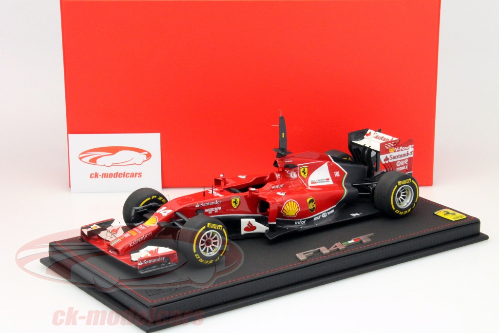 BBR Models 1:18 Fernando Alonso Ferrari F14T #14 Test Jerez Formula 1 ...
