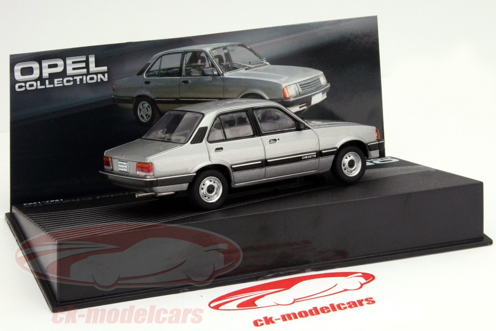 Altaya 1:43 Chevrolet Chevette Ano 1987 - 1993 prata metálico OC.118 ...