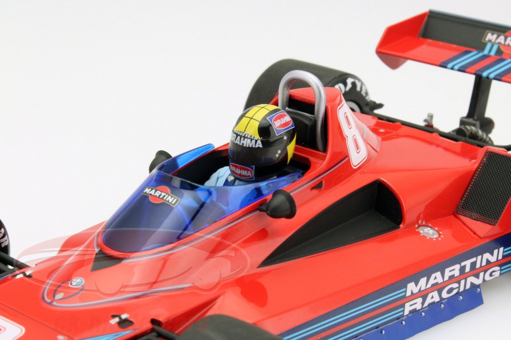 Minichamps 1:18 Carlos Pace Brabham BT45B #8 Formula 1 1977 Martini ...