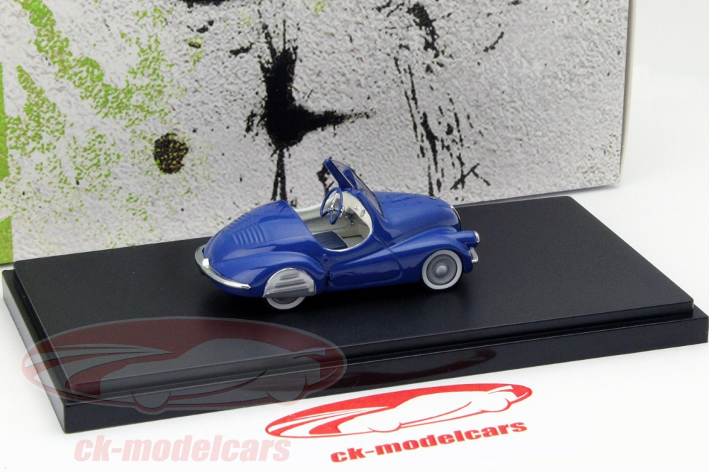 AutoCult 1:43 A.L.C.A. Volpe Année 1947 bleu 03000 modèle voiture 03000
