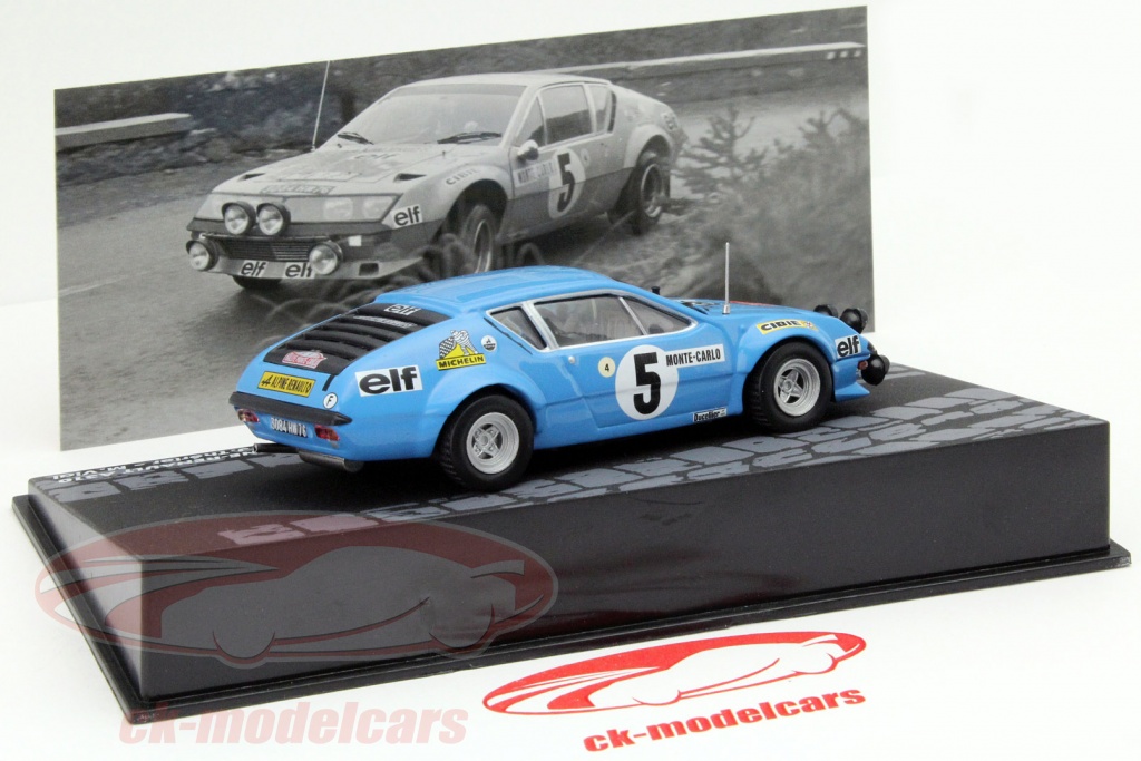 Altaya 1:43 Alpine Renault A310 #5 Rally Monte-Carlo 1975 J. Thérier, M ...