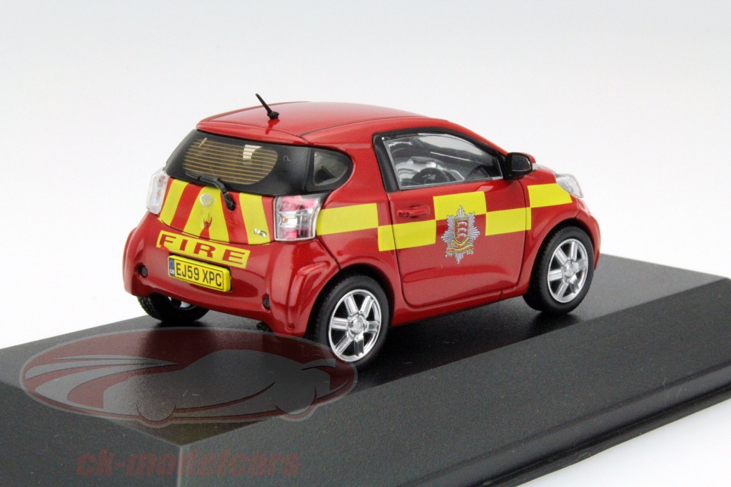JCollection 1:43 Toyota IQ Fire Department Essex County (UK) Year 2009 ...