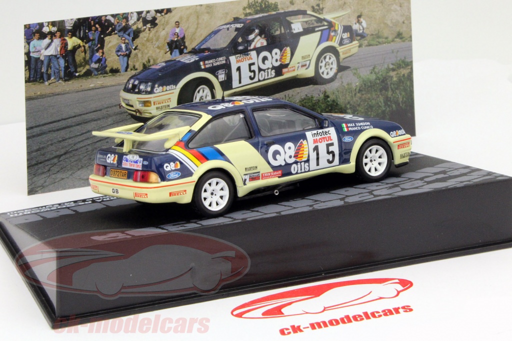 Altaya 1:43 Ford Sierra RS Cosworth #15 Gira de Corse 1989 Cunico ...