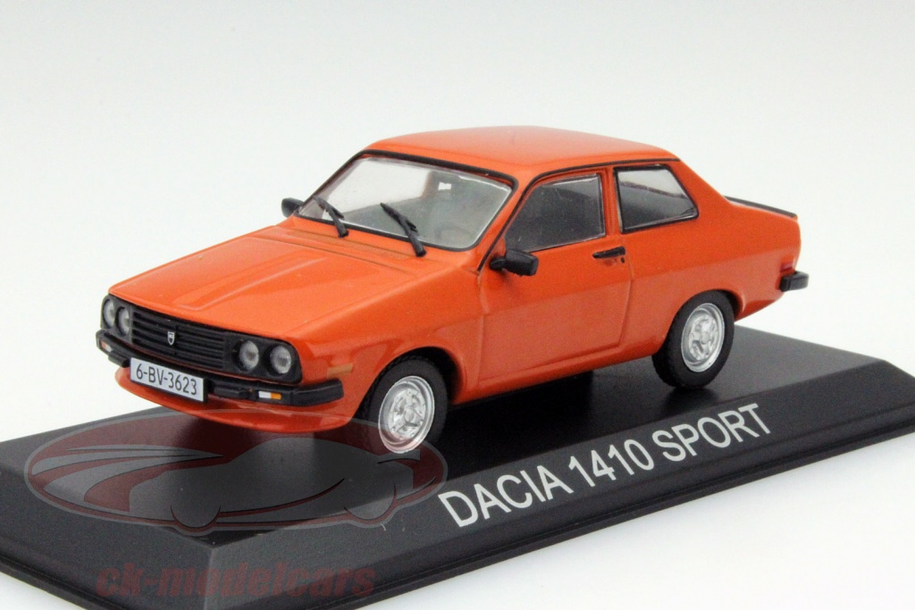 Altaya 1:43 Dacia 1410 Sport orange CK920183 model car CK920183