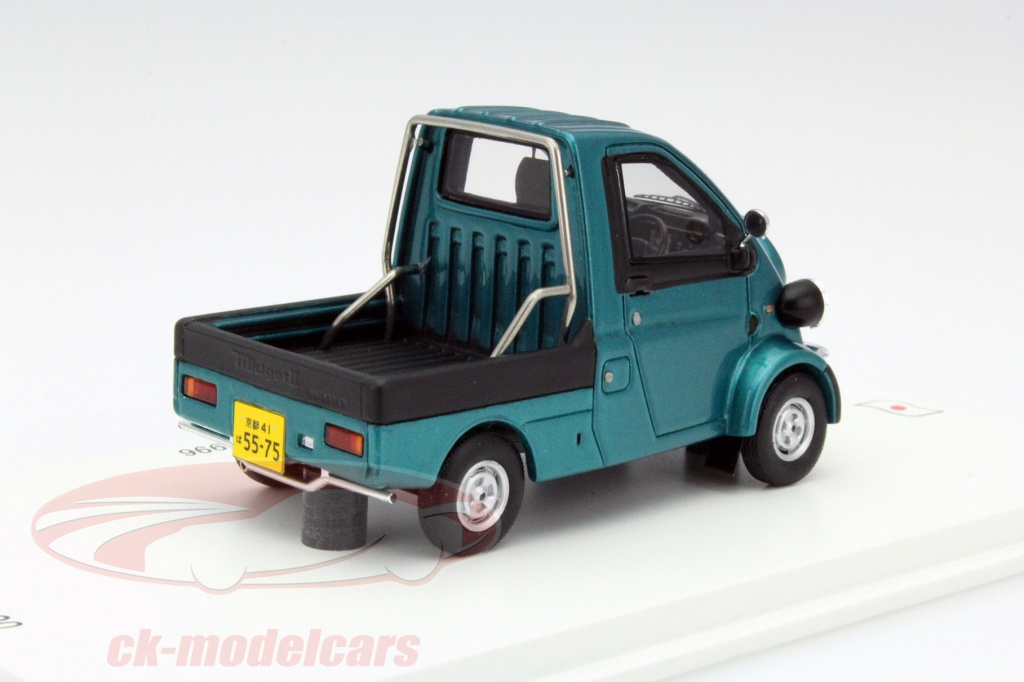 Spark 1:43 Daihatsu Midget II Year 1996 dark turquoise SJ030 model car ...