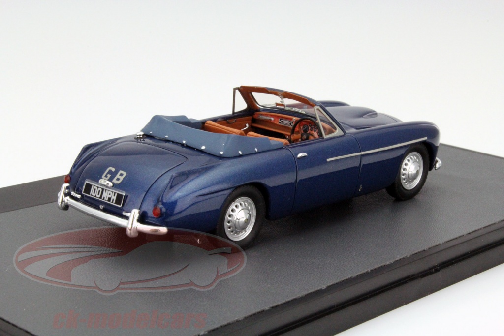 Matrix 1:43 Bristol 405 DHC Baujahr 1954 dunkelblau metallic MX40204 ...