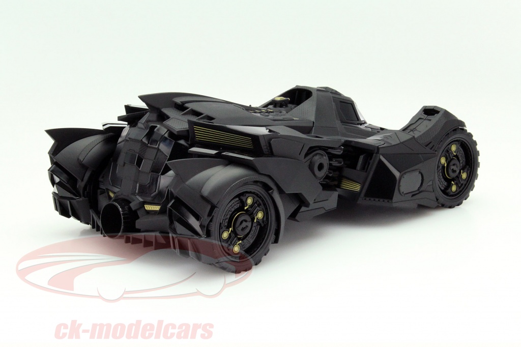 HotWheels Elite 1:18 Batmobile Batman Arkham Knight 2015 mat black ...