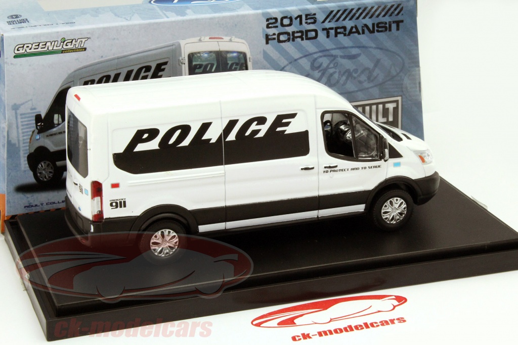 Greenlight 1:43 Ford Transit Vrachtwagen politie Jaar 2015 86069 model ...