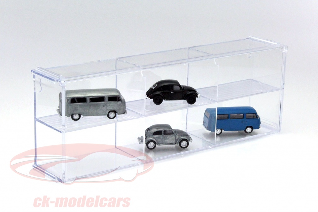 6-Car Connecting Acryl Vitrine для Модели в Шкала 1:64 Greenlight 55012 ...